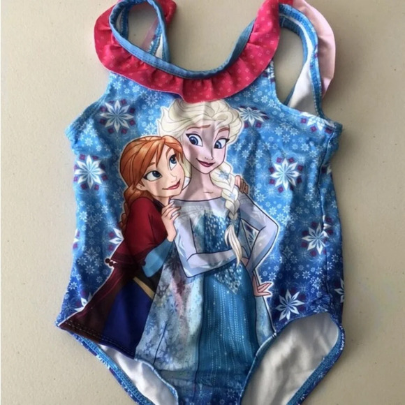 Disney | Swim | Disney Frozen Girls Swimsuit | Poshmark